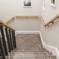 China Simple Design Iron Stairs Railing Models for Wall Mounting in Apartments for sale