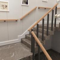 China Simple Design Iron Stairs Railing Models for Wall Mounting in Apartments for sale