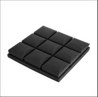 China 14-60kg/m3 Density Acoustic Foam Panel for Meeting Room Soundproofing Noise Reduction for sale