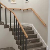 China Simple Design Iron Stairs Railing Models for Wall Mounting in Apartments for sale