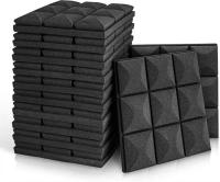 China Black White Sound Absorption Cotton Foam 50mm Thick for Meeting Room Acoustics and Noise Reduction for sale