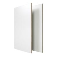 China Modern Matte Skin Wood Fiber Wall Panel E1 Grade High Hardness Oxidation Resistance for Indoor Apartment for sale