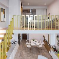 China Stainless Steel Handrail for Indoor Staircase Decoration Wall Fixing 1.2m Length for sale