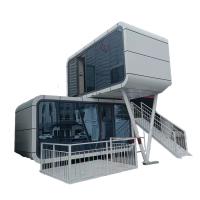 China Light Steel Structure Frame Flat Pack Container Villa for Prefab House Portable Dwellings for sale