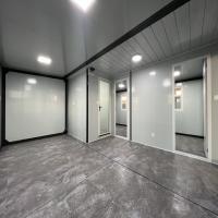China JUTENG Steel Flat Pack Container Villa Prefabricated House 3 Year Warranty for Secondary Housing for sale