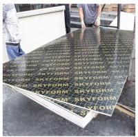 China 12mm Film Faced Plywood E1 Grade Pine Core Melamine Veneer for Indoor Construction for sale