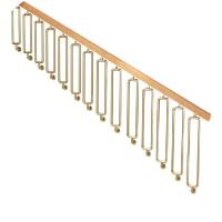 China Wrought Iron Balcony Glass Railing Stair Design for Apartment Wall Mounting 1200mm Height for sale