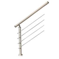 China Stainless Steel Aluminum Handrail Stair Railing 36 inch Outdoor Exterior Modern Apartment for sale