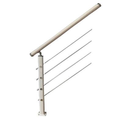 China Stainless Steel Aluminum Handrail Stair Railing 36 inch Outdoor Exterior Modern Apartment for sale