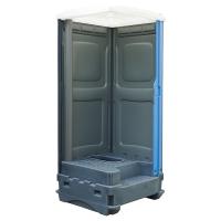 China Custom Stainless Steel Portable Toilet 100x105x237 cm Outdoor HDPE Plastic for sale