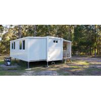 China Outdoor Flat Pack Container Prefabricated Home Light Steel Sandwich Panel Modular House for sale