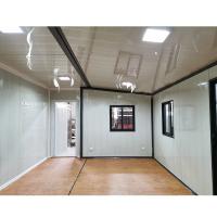 China Outdoor Flat Pack Container Prefabricated Home Light Steel Sandwich Panel Modular House for sale