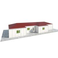 China Contemporary Flat Pack Container Villa Steel Prefab Home 3 Year Warranty Outdoor Living for sale