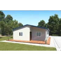 China Contemporary Flat Pack Container Villa Steel Prefab Home 3 Year Warranty Outdoor Living for sale