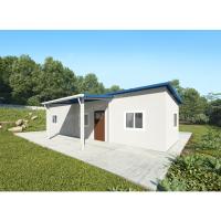 China Contemporary Flat Pack Container Villa Steel Prefab Home 3 Year Warranty Outdoor Living for sale