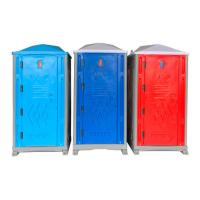 China Portable Outdoor Construction Site Toilet Steel VIP Mobile Cabin 105KG 237CM for sale