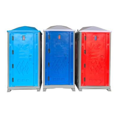 China Portable Outdoor Construction Site Toilet Steel VIP Mobile Cabin 105KG 237CM for sale