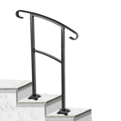 China Indoor Steel Stair Fence Handrail 900mm Height for Modern Apartment Balcony Balustrades for sale
