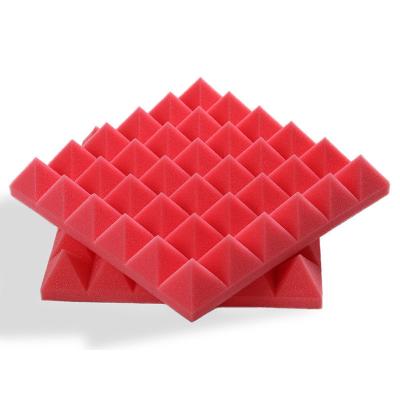 China High Density Pyramid Acoustic Foam Panels 50mm for Office Building Sound Absorption for sale