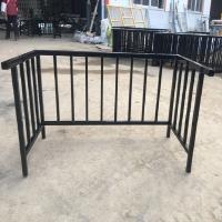 China Modern Stainless Steel Stair Railing Wall Mounted 42mm Post for Apartment Balcony for sale