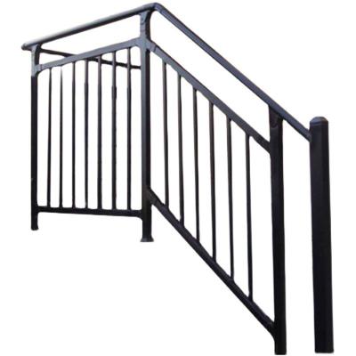 China Stainless Steel 304 316 Black Glass Stair Railing for Apartment Balcony Modern Design for sale