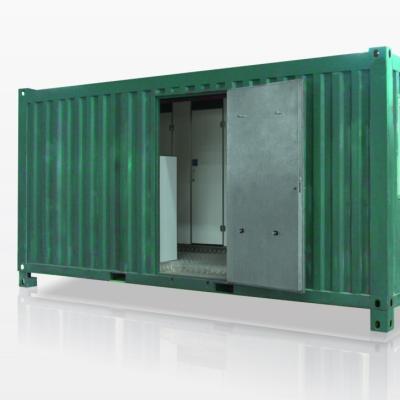 China Steel Flat Pack Container Villa 20ft Prefab Fold Out Home for Luxurious Living Outdoor Use for sale