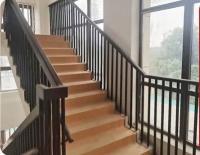 China Stainless Steel 304 316 Black Glass Stair Railing for Apartment Balcony Modern Design for sale