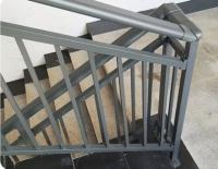 China Stainless Steel 304 316 Black Glass Stair Railing for Apartment Balcony Modern Design for sale