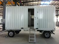 China Steel Flat Pack Container Villa 20ft Prefab Fold Out Home for Luxurious Living Outdoor Use for sale