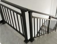 China Stainless Steel 304 316 Black Glass Stair Railing for Apartment Balcony Modern Design for sale
