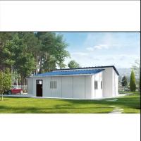China Steel Flat Pack Container House 20ft for Luxury Living Portable Warehouse Outdoor Villa for sale