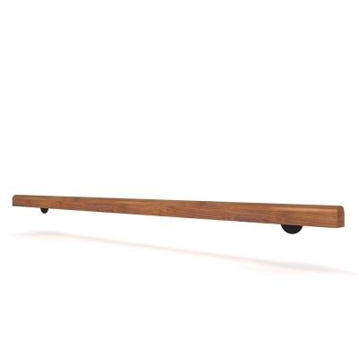 China Wall Mounted Wooden Railing for Modern Balustrade in Office Building for sale