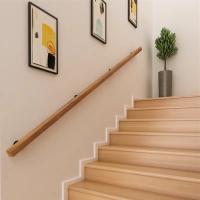 China Wall Mounted Wooden Railing for Modern Balustrade in Office Building for sale