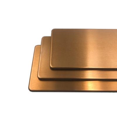 China Superior Corrosion Resistance Copper-plastic Composite Board for Modern Indoor Design for sale