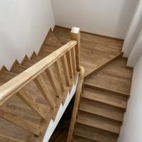 China Office Building Wpc Composite Wood Railing with Easy Installation and Customized Size for sale