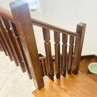 China Office Building Wpc Composite Wood Railing with Easy Installation and Customized Size for sale