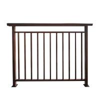 China Aluminum Handrails for Office Building Balcony Railing 1.2m Height Custom Length for sale