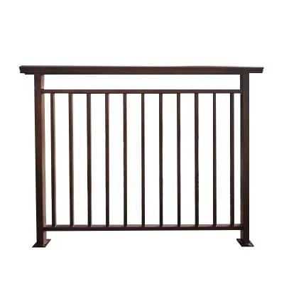 China Aluminum Handrails for Office Building Balcony Railing 1.2m Height Custom Length for sale