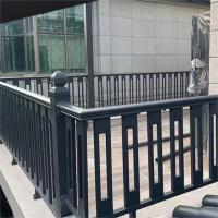 China Aluminum Handrails for Office Building Balcony Railing 1.2m Height Custom Length for sale