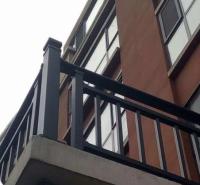 China Aluminum Handrails for Office Building Balcony Railing 1.2m Height Custom Length for sale