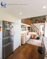 China Prefabricated Steel Flat Pack Container Home 4 Bedroom Outdoor Portable Villa House for sale