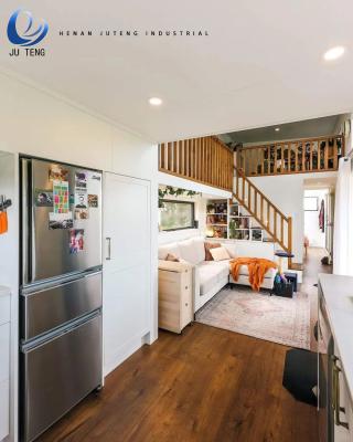 China Prefabricated Steel Flat Pack Container Home 4 Bedroom Outdoor Portable Villa House for sale