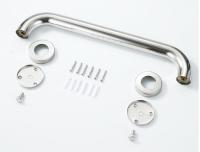 China Stainless Steel Non-Slip Grab Bar 28cm for Bathroom Shower Safety Hardware for sale