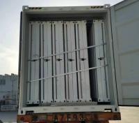 China Waterproof Prefab Container House Polygon Roof Tempered Glass 3 Years Warranty for sale