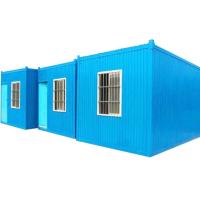 China Modern Farmhouse Design Style Flat Pack Container Accommodation for Apartment Building for sale
