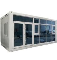 China Farmhouse 20ft House Container Prefab Folding Container House with Optional Floor Direct for sale