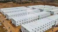 China Farmhouse 20ft House Container Prefab Folding Container House with Optional Floor Direct for sale