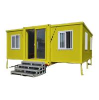 China Custom 20ft 40ft Expandable Foldable Container House Steel Cotainer House for Suppliers for sale