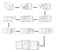 China Custom 20ft 40ft Expandable Foldable Container House Steel Cotainer House for Suppliers for sale