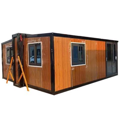 China Chinese Design Steel Container House 20ft Portable Folding Extendable with Bathroom for sale